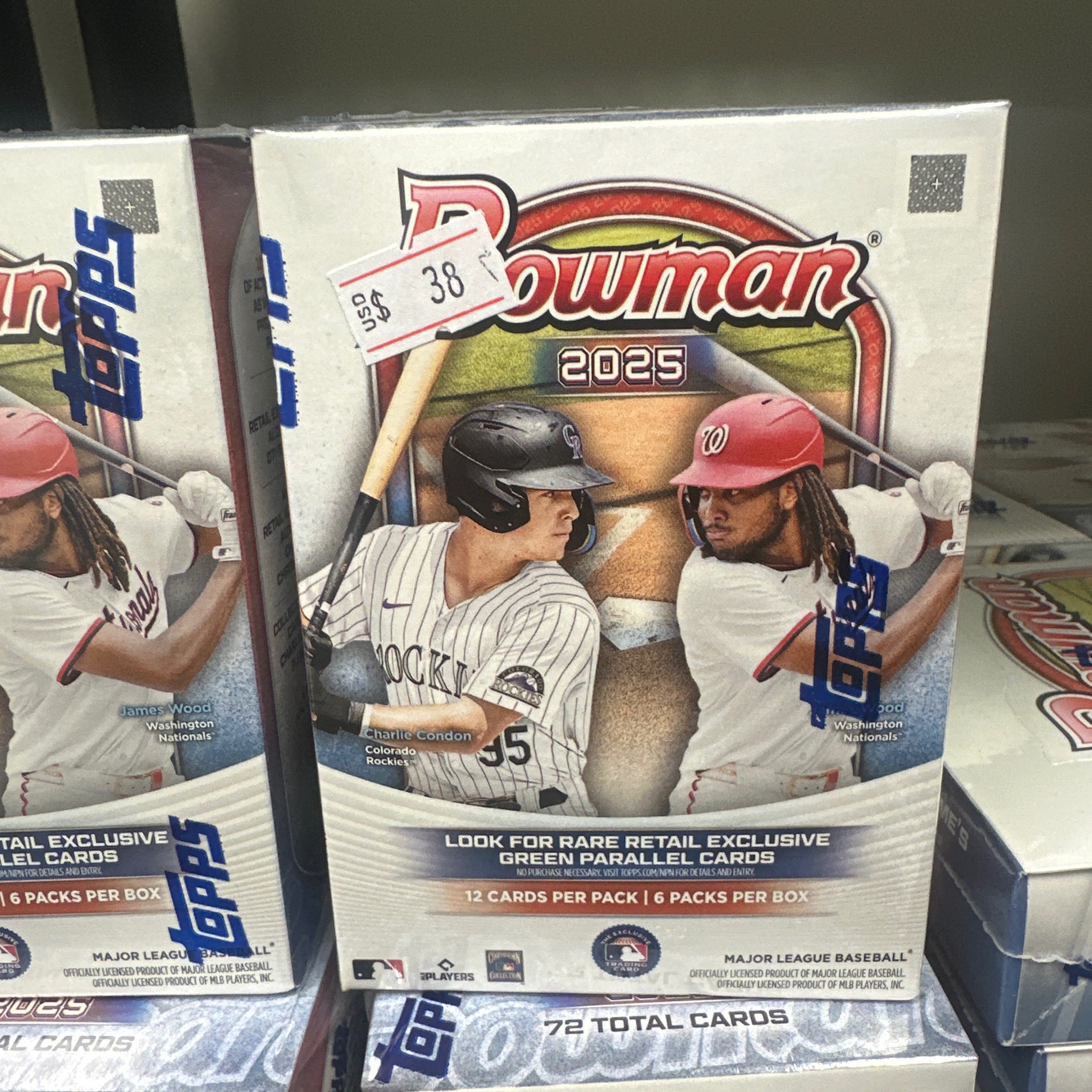 2025 Bowman Blaster Box Baseball | E&J Next Gen Cards